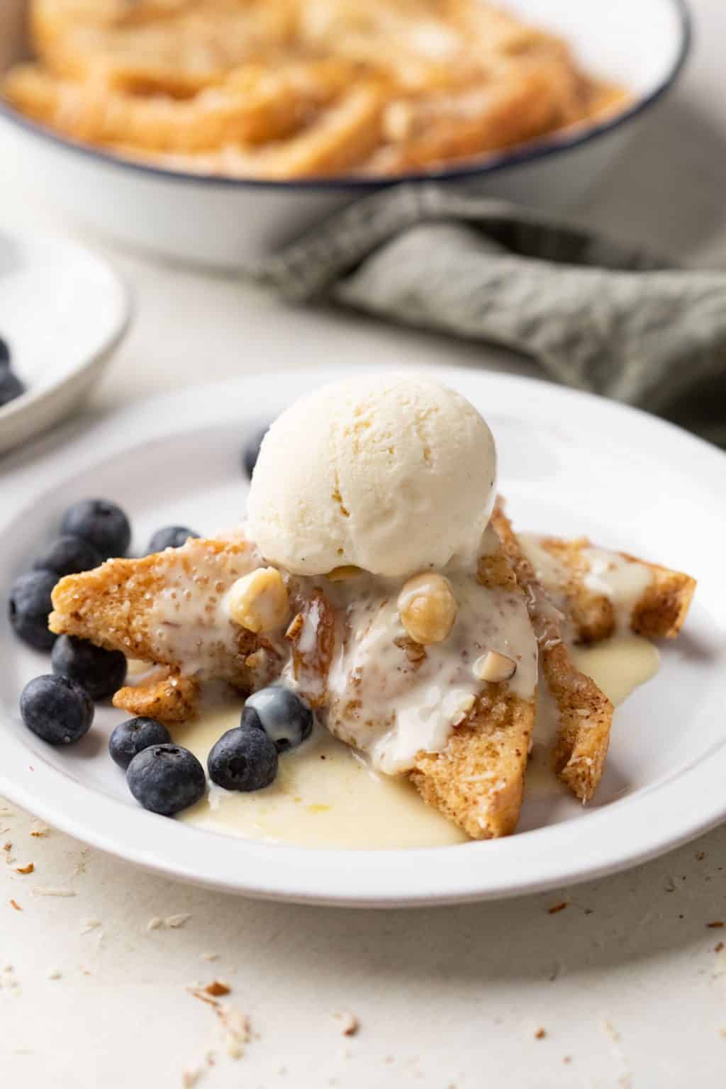 Easy Make-Ahead Cinnamon Bread Pudding - My Food Story