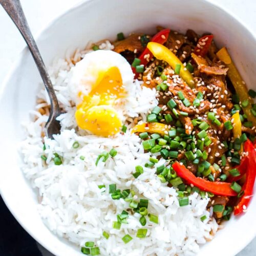 Slow Cooker Korean Pork Bulgogi with Gochujang - My Food Story