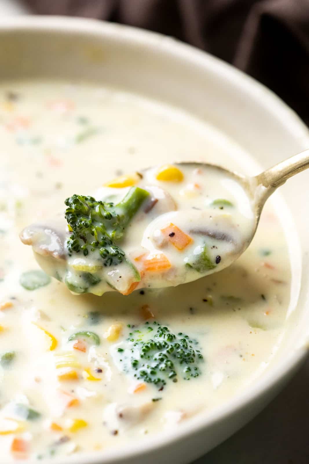 Homemade Creamy Vegetable Soup No Cream Added Homemade Creamy Vegetable Soup No Cream Added