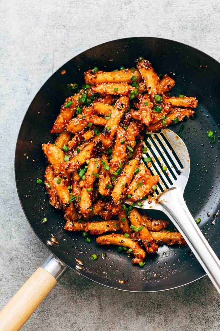 Crispy Honey Chilli Potatoes - so easy to make at home! - My Food Story