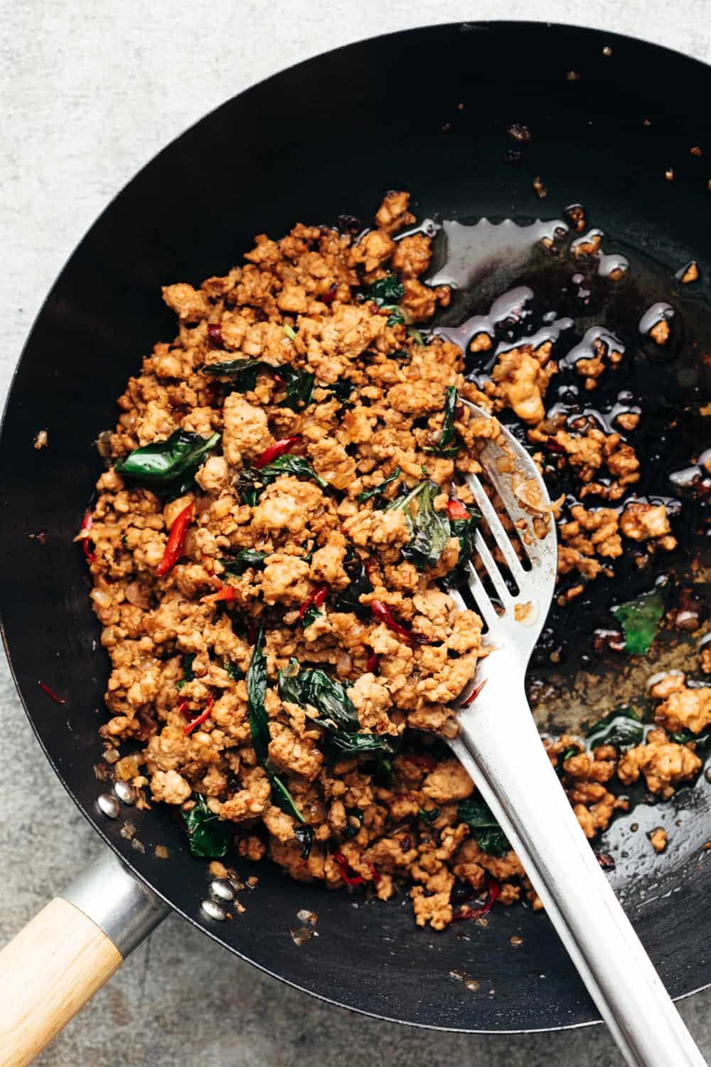 Thai Basil Chicken | Pad Krapow - My Food Story