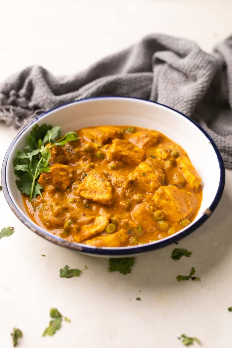 Creamy Matar Paneer Curry - My Food Story