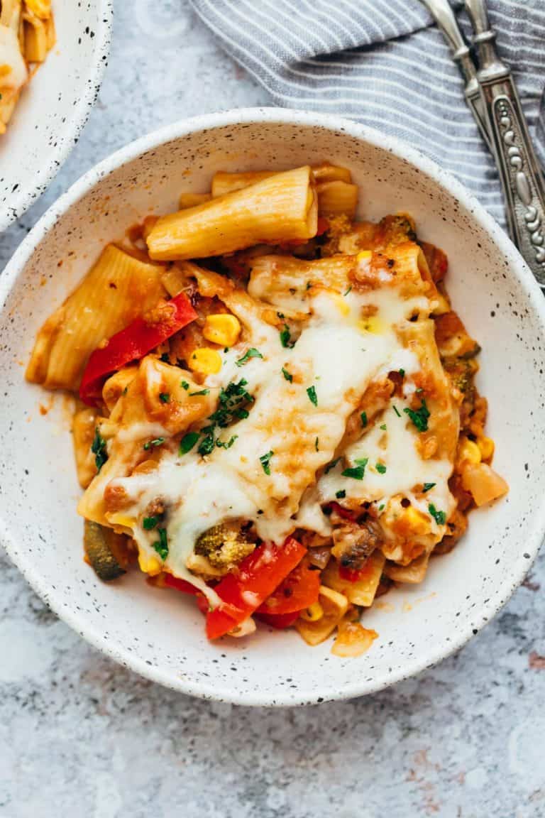 One Pot Vegetable Pasta - only 20 minutes to dinner! - My Food Story