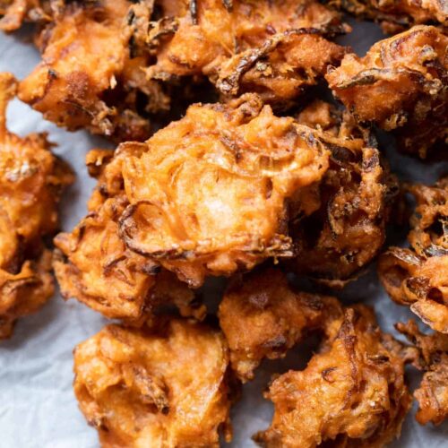Onion Pakodas - Extra Crispy! - My Food Story