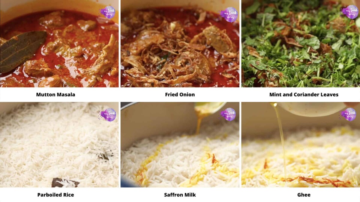 Mouthwatering Mutton Biryani - Step By Step Recipe - My Food Story