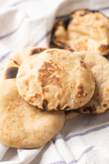 Whole Wheat Pita Bread Recipe - My Food Story