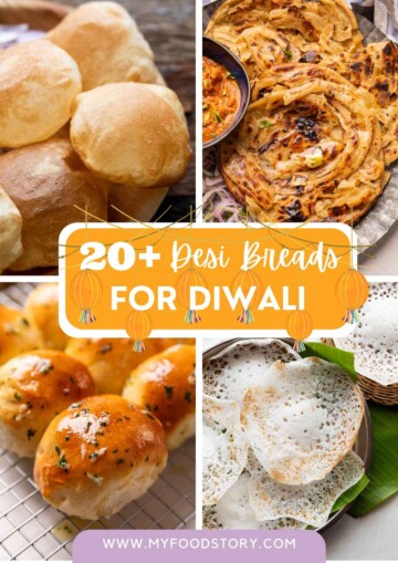 25 Vegetarian Indian Breads for Diwali - My Food Story