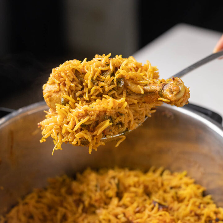 Instant Pot Chicken Biryani - My Food Story