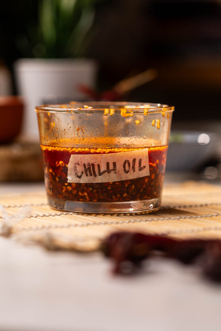 Chilli Oil | How to Make Chilli Oil - My Food Story