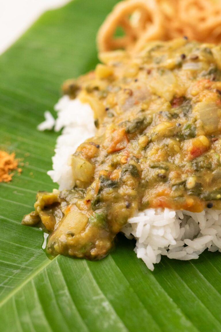 Andhra Style Palak Pappu - My Food Story