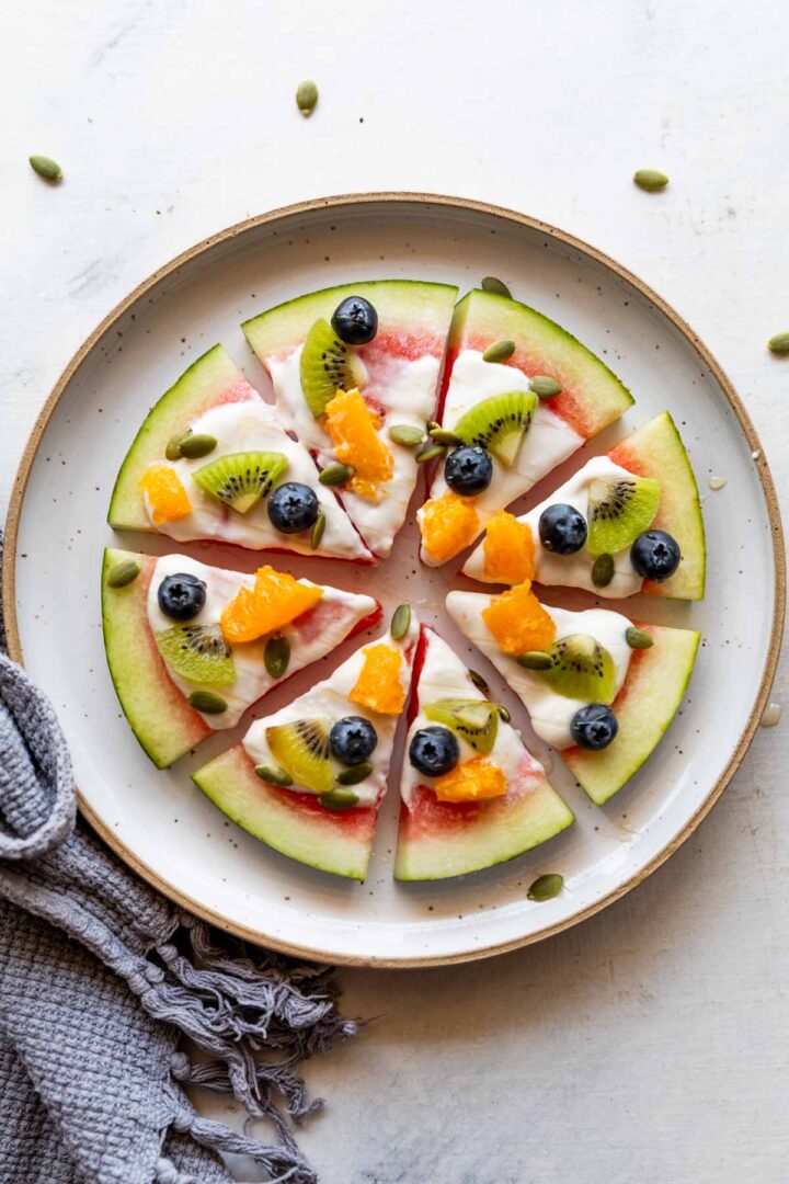 Watermelon Pizza - My Food Story