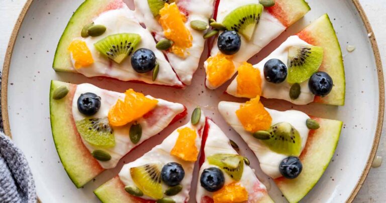 Watermelon Pizza - My Food Story