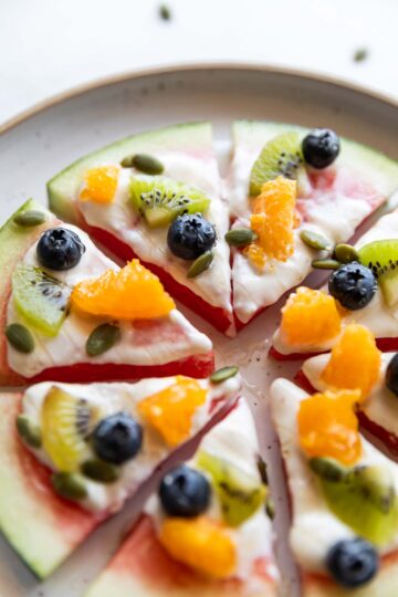 Watermelon Pizza - My Food Story