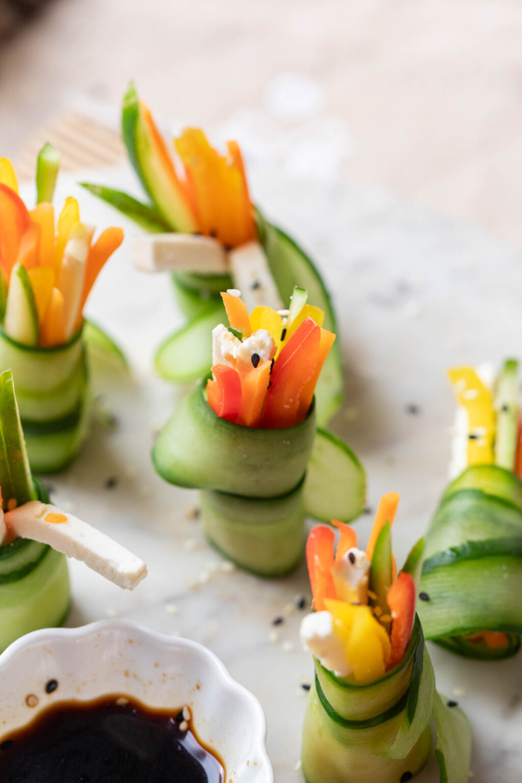Cucumber Rolls - My Food Story