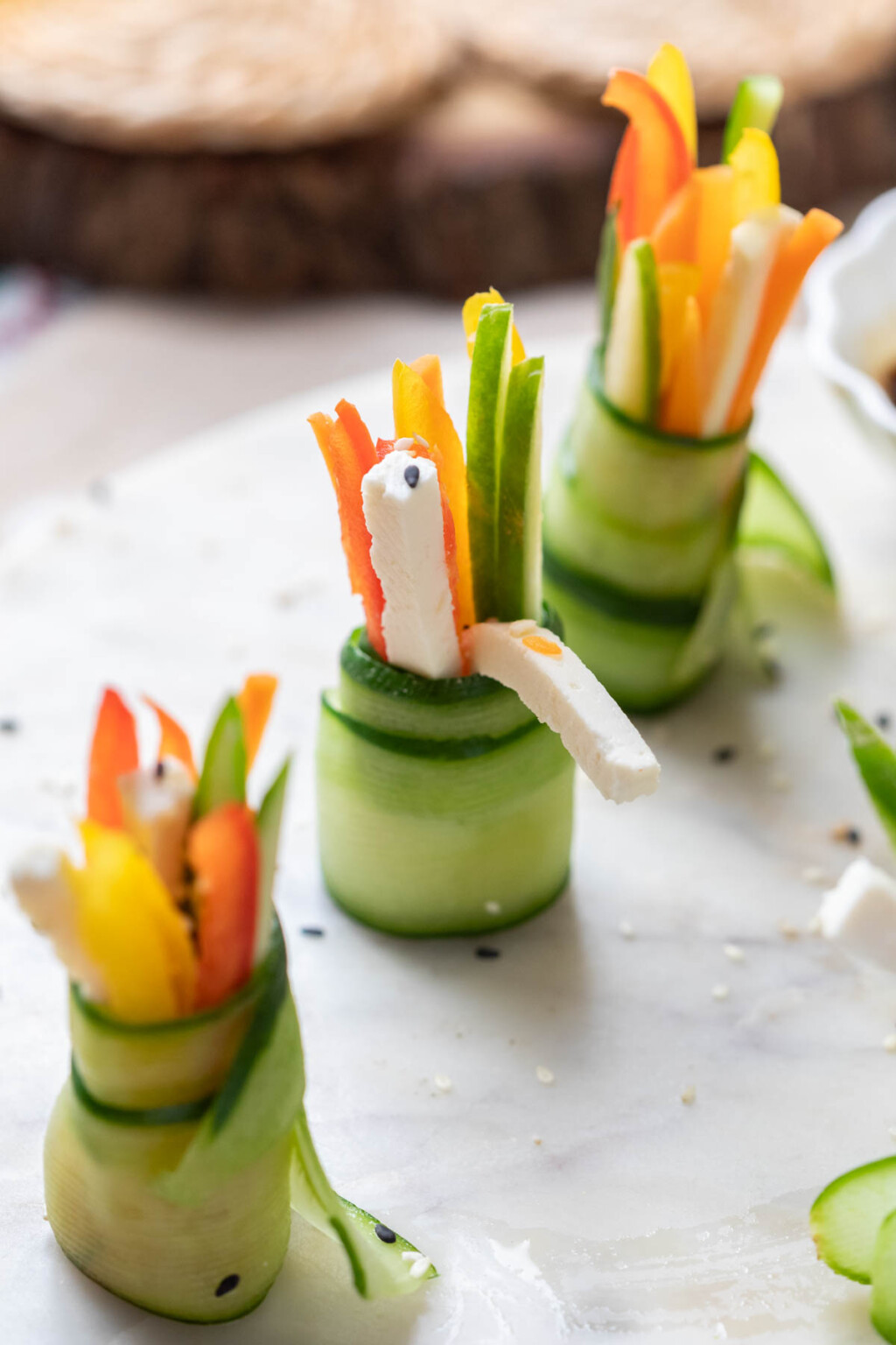 Cucumber Rolls - My Food Story
