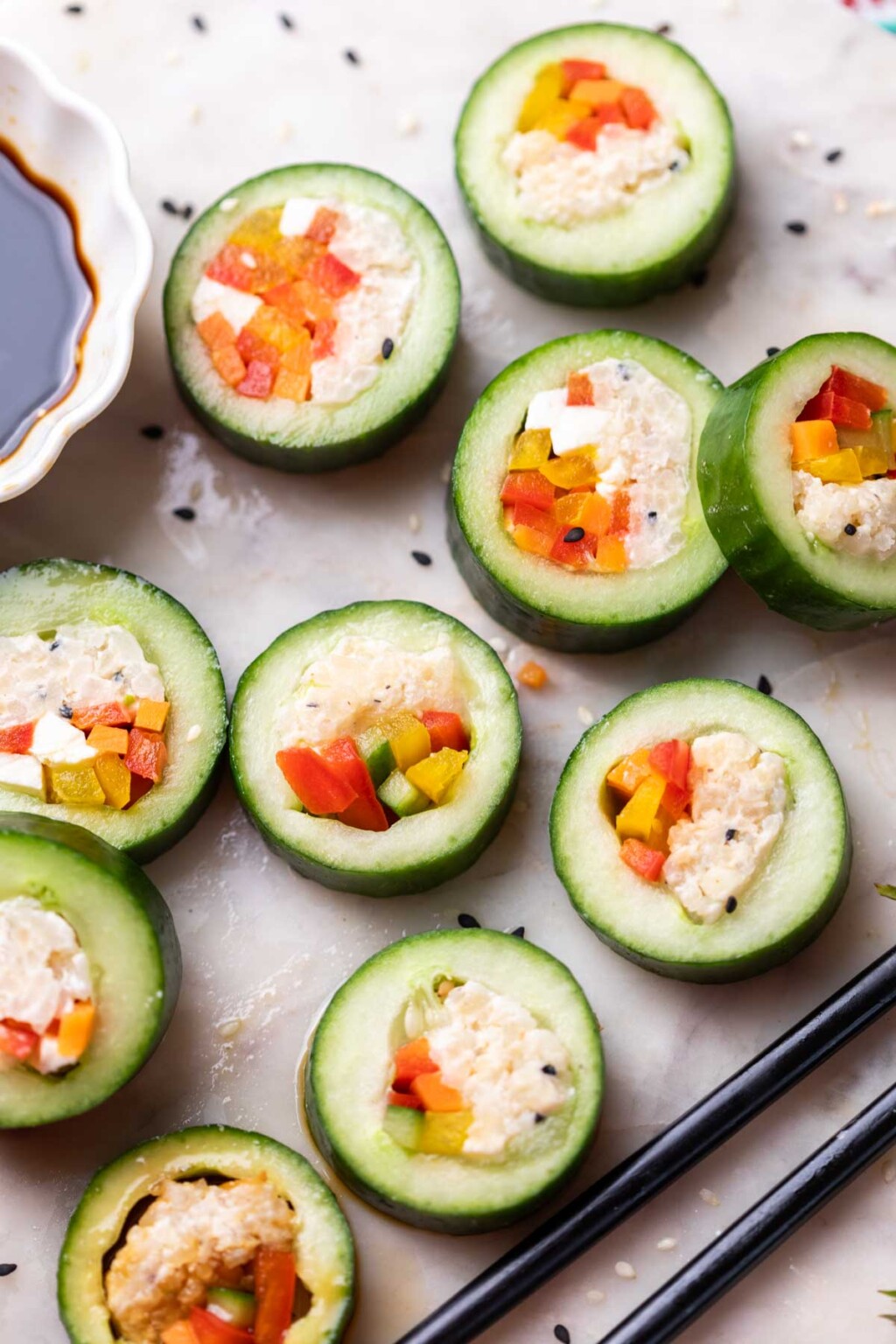 Cucumber Sushi - My Food Story