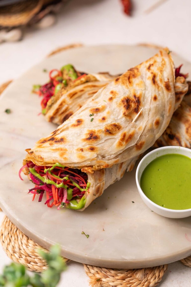 Anda Paratha | Egg Kathi Roll - My Food Story
