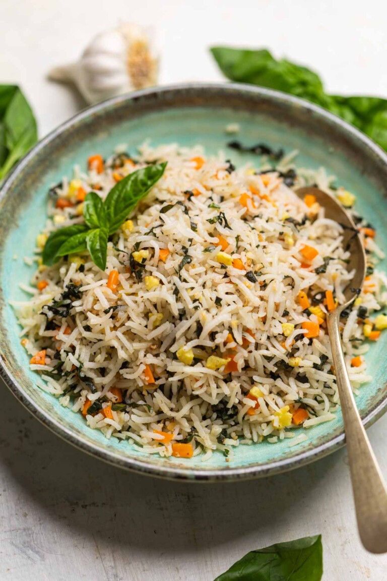 Basil Fried Rice - My Food Story