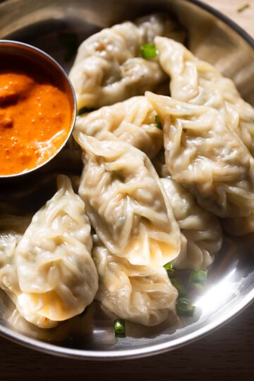Momos Recipe - Veg and Chicken - My Food Story
