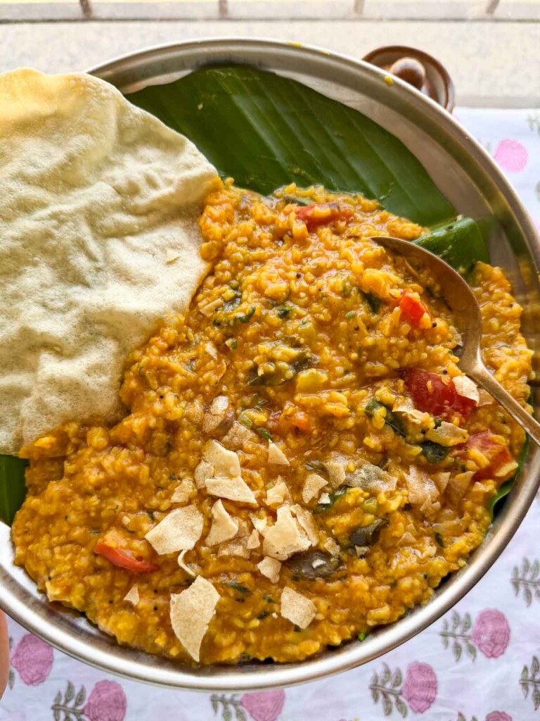 One-Pot Sambar Rice | Sambar Sadam - My Food Story