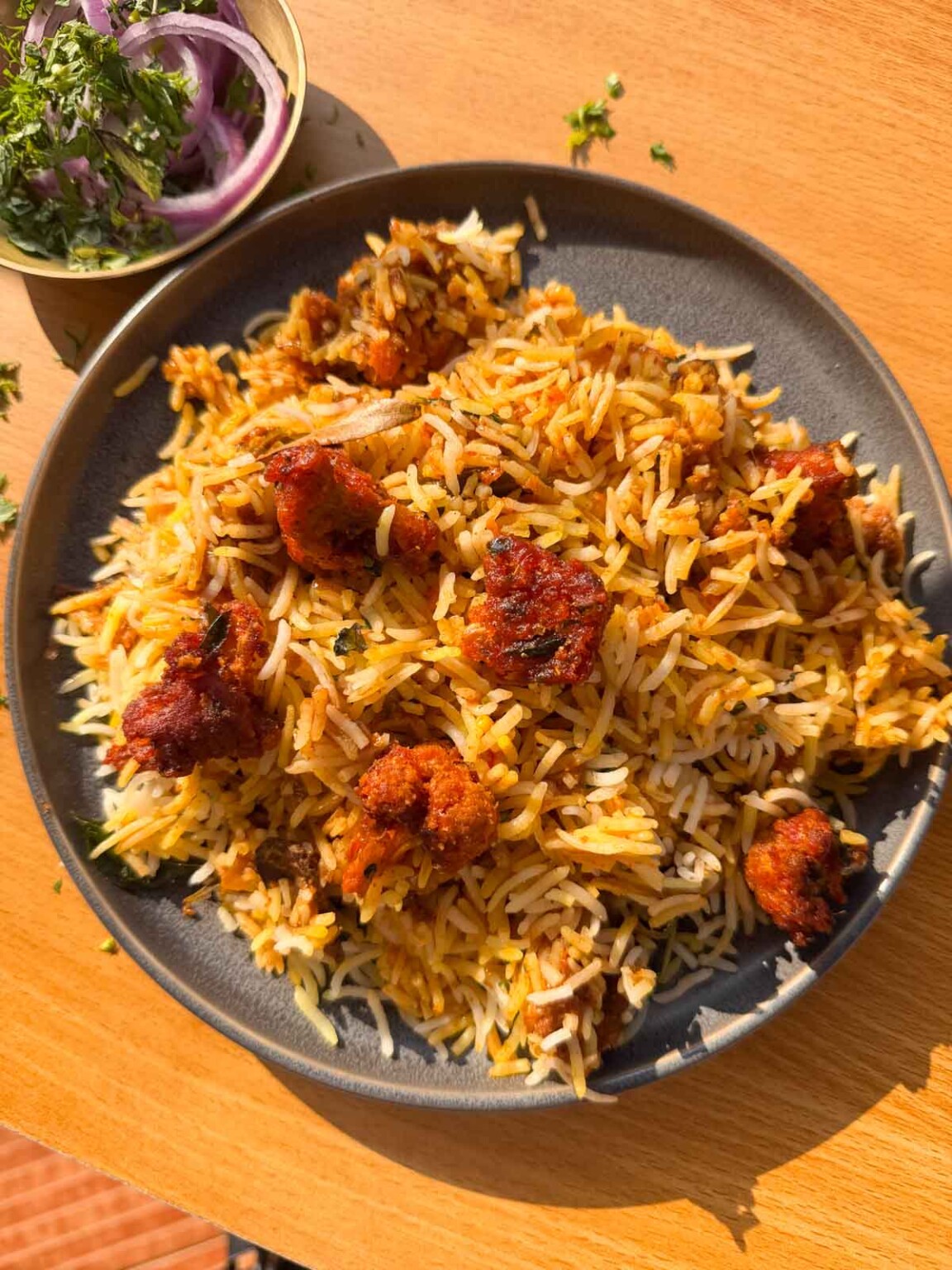 Veg Gobi 65 Biryani | Cauliflower 65 biryani - My Food Story